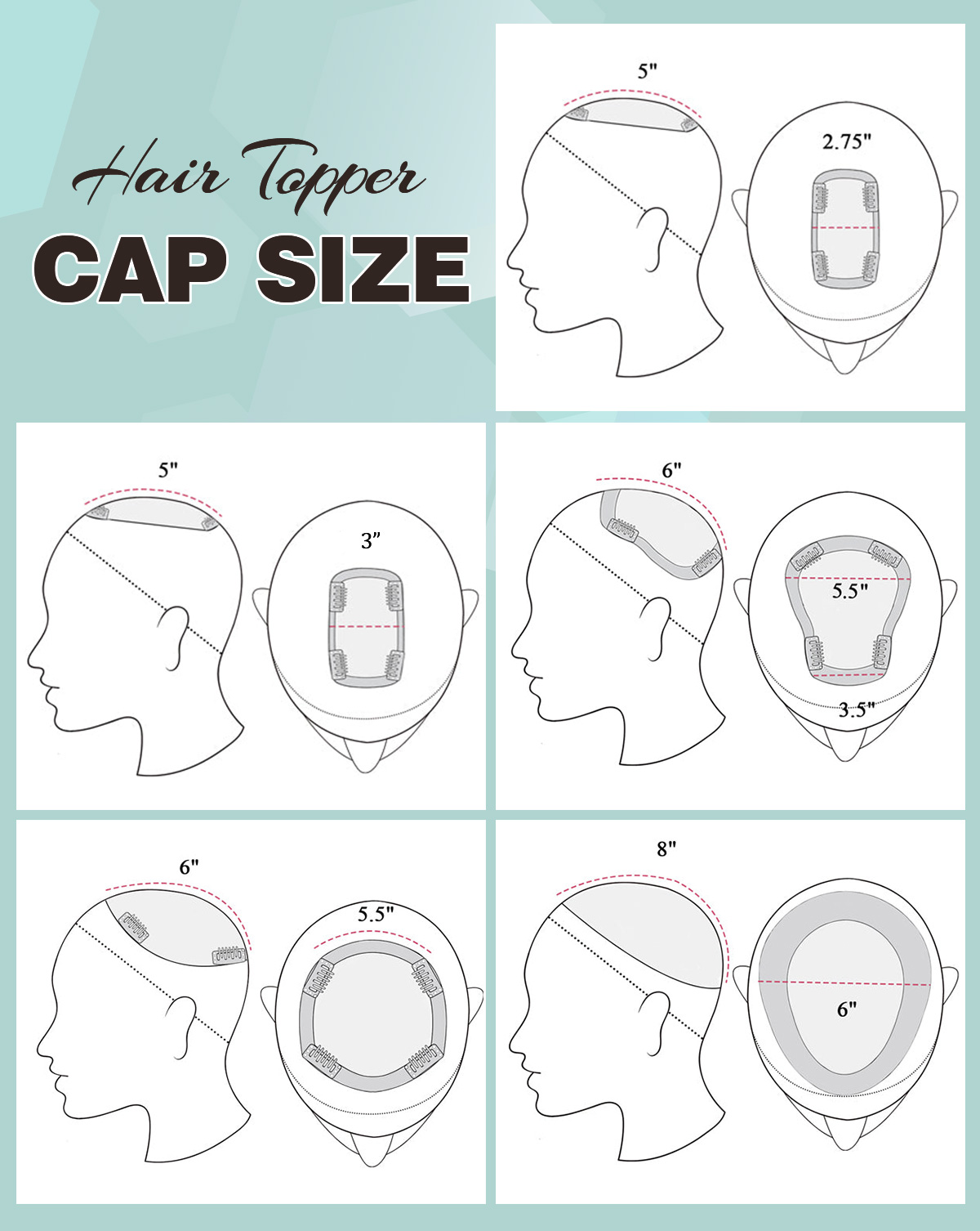 Human Hair Topper - RebeHair Extension Factory