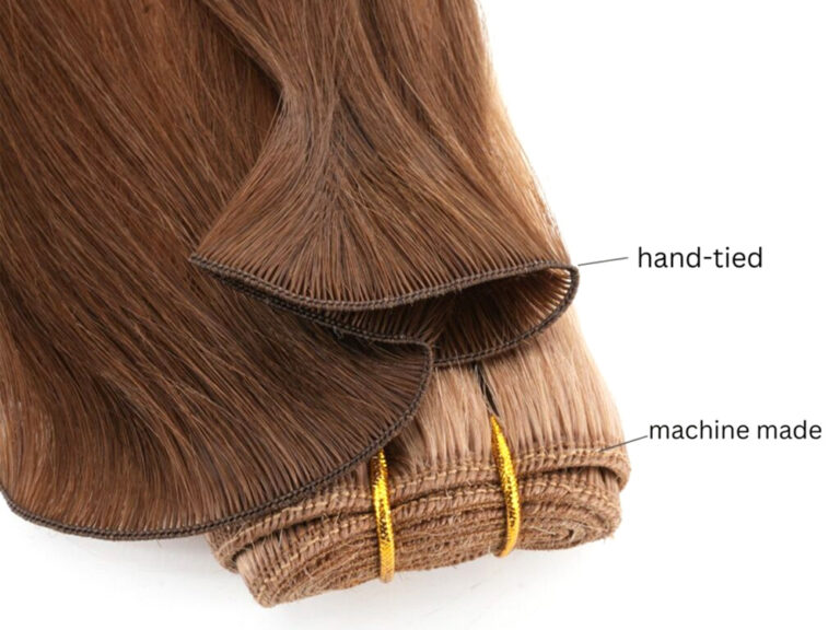 Hand Tied vs. Machine Wefts: the Differences Between Them - RebeHair ...