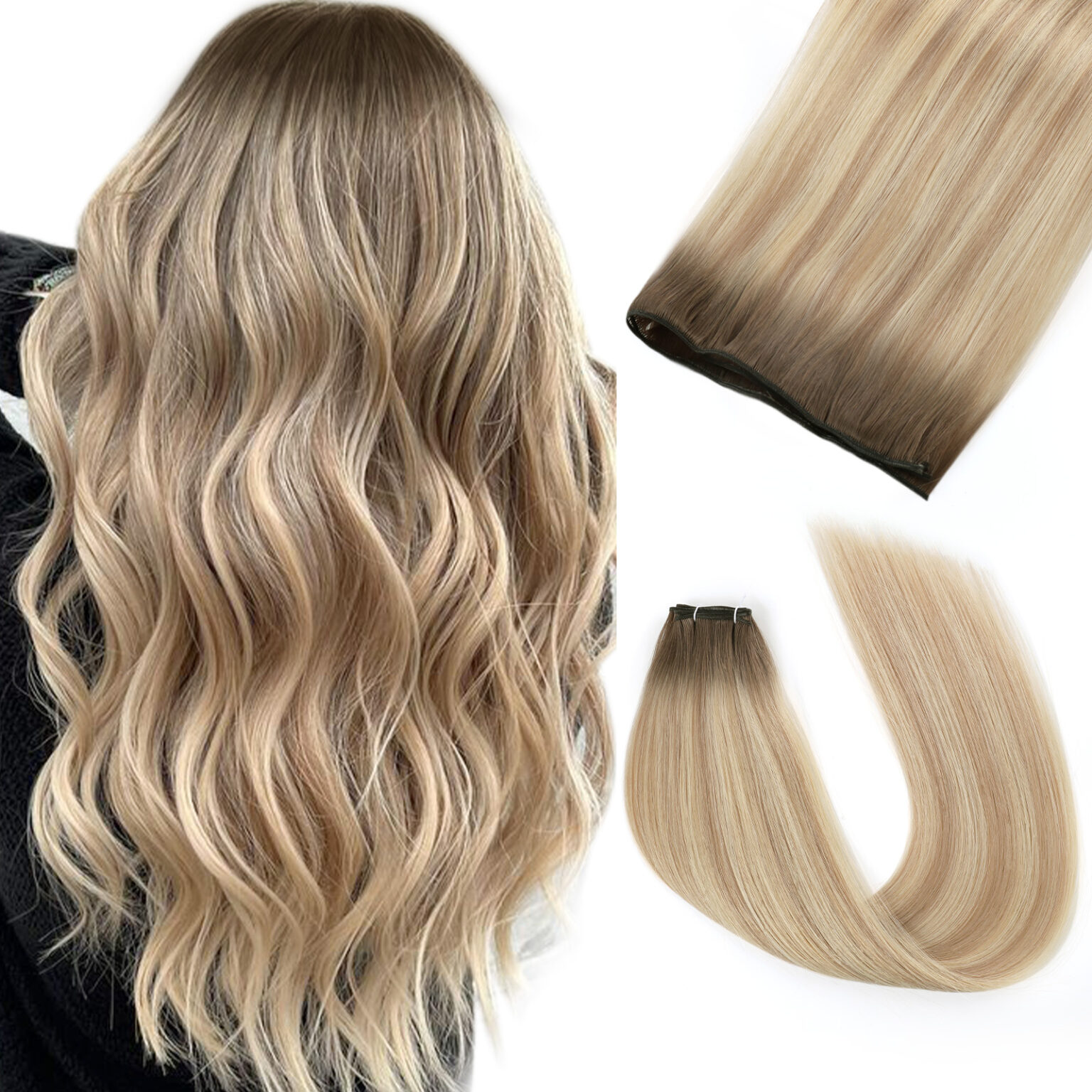 Skin Weft Hair Extensions - RebeHair Extension Factory